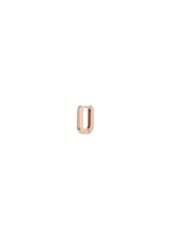 Mini Gold Oval Single Hoop – Maria Mouawad Jewelry